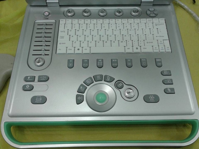 3D Digital Laptop Portable Ultrasound Scanner With Convex Probe Transvaginal Linear Probe